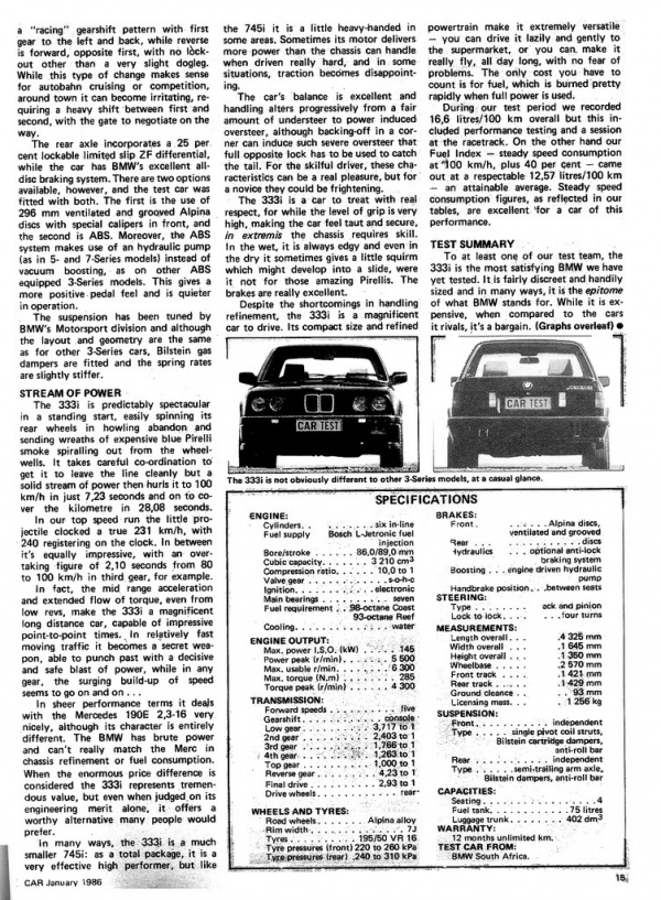 333i - E30 Zone Wiki