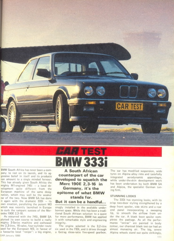 333i - E30 Zone Wiki
